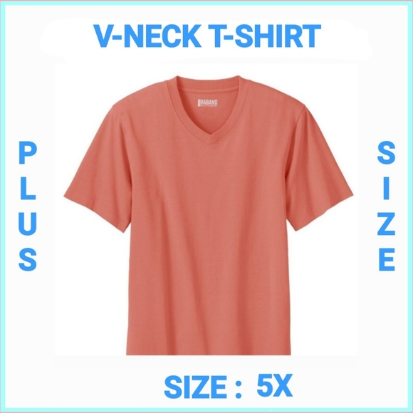 Haband | Tops | Crew Vneck Plus Size Tshirt With Pocket | Poshmark